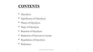 DPT - Biochemistry & Genetics - II (Metabolism of Carbohydrates ...