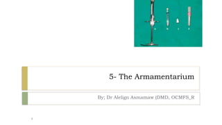 5. the Armamentarium of Local anesthesia.ppt.pptx