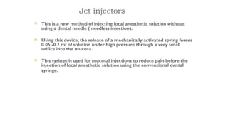 5. the Armamentarium of Local anesthesia.ppt.pptx