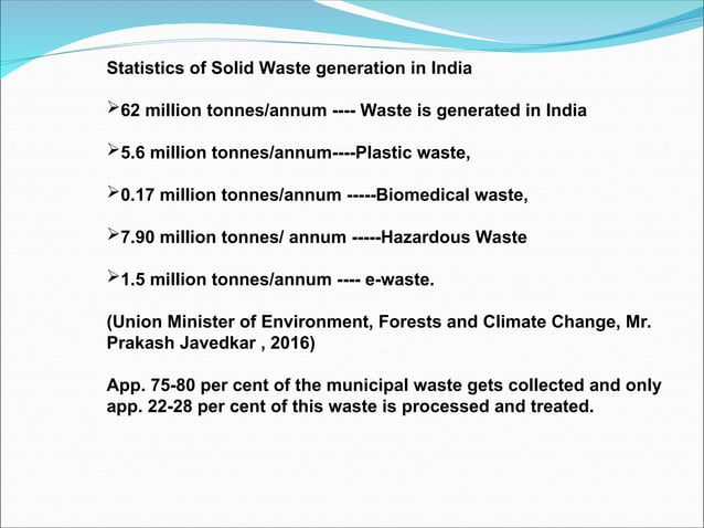 5. SOLID WASTE management and it's requirement environmental control ...
