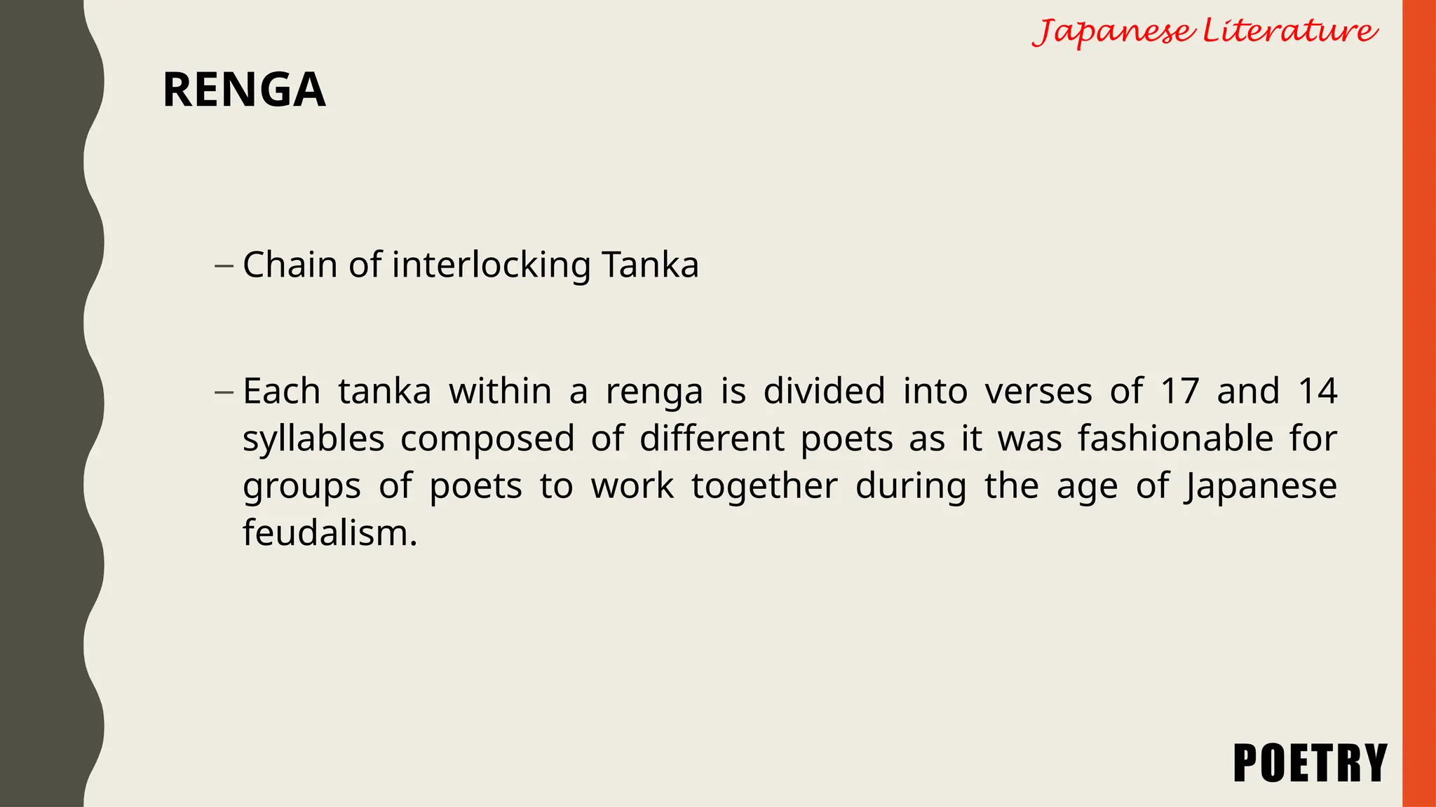 5. JAPANESE LITERATURE IN A NUTSHELL REVIEW | PPTX | Buddhism ...