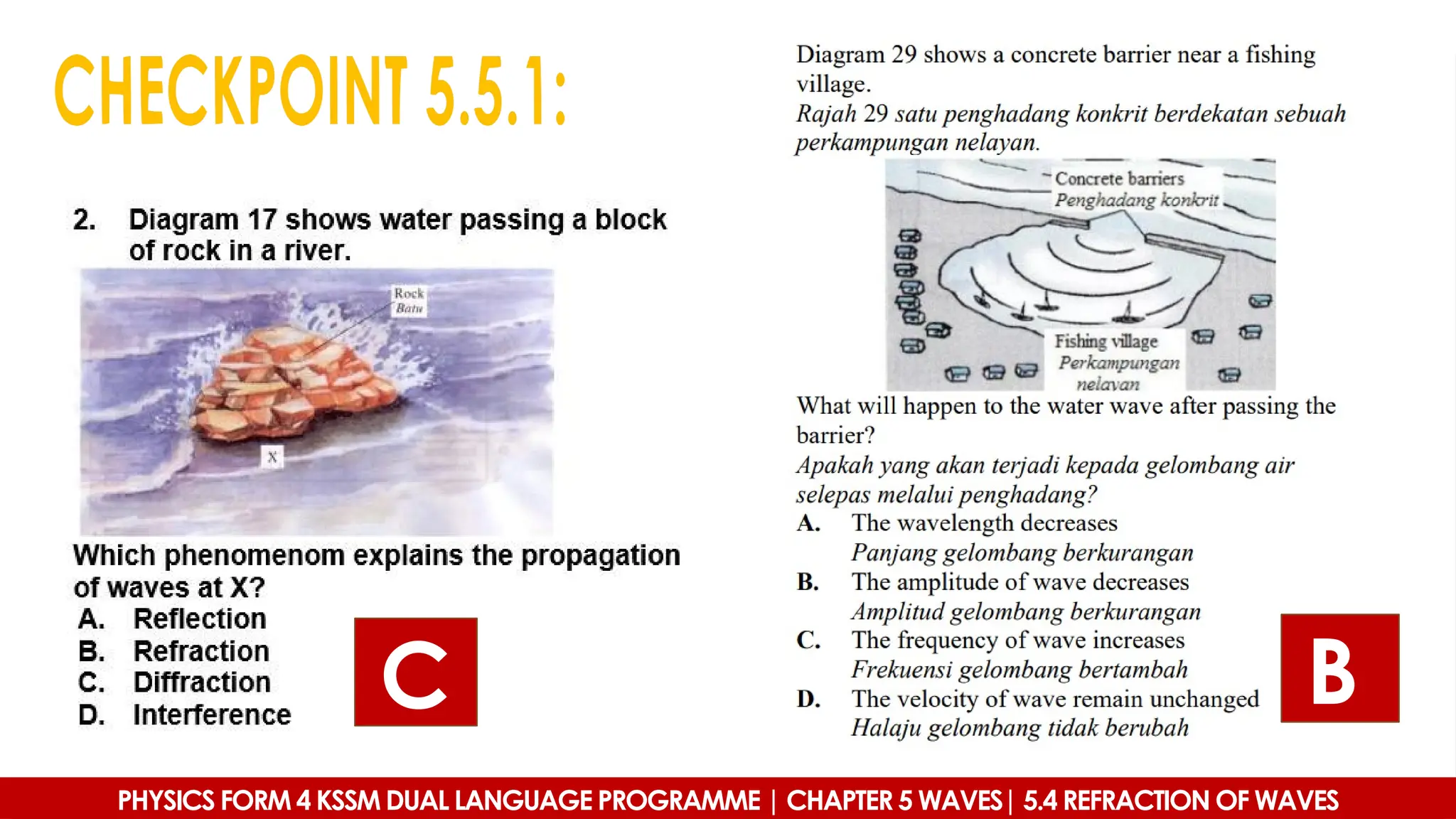 Diffraction of Waves in English Learning | PPT