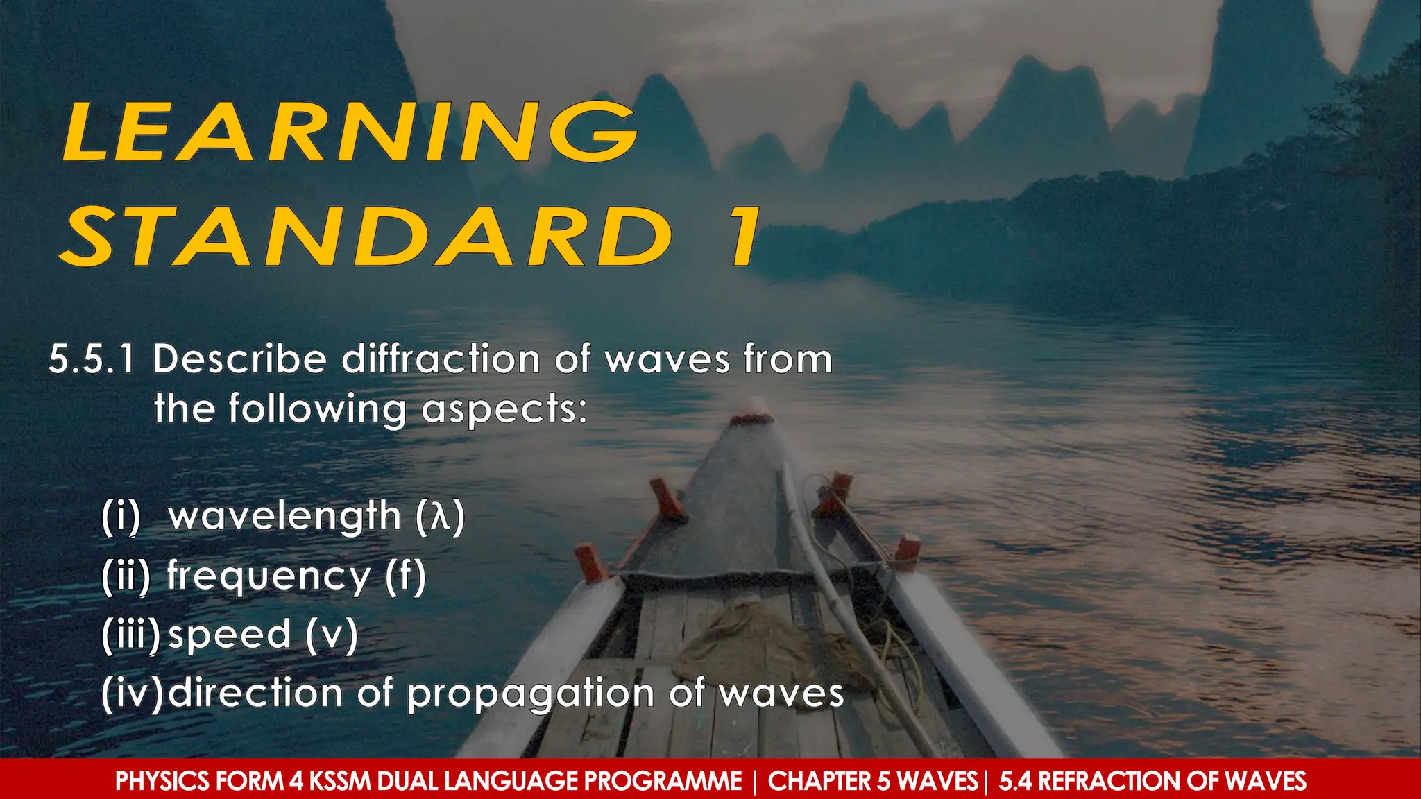 Diffraction of Waves in English Learning | PPT
