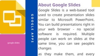 Empowerment Technologies - LESSON 5- Google Apps for Education - Google ...