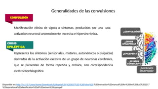 Status Convulsivo, primo convulsión, síndrome convulsivo | PPTX