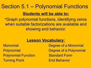 5.1.pptx grade10 math polynomials functions | PPTX