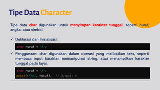 Dasar-Dasar Pemrograman - 5 Struktur I/O | PPT