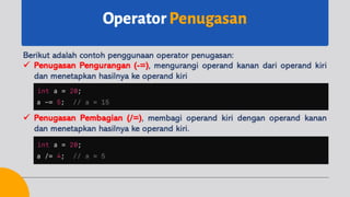 Dasar-Dasar Pemrograman - 5 Struktur I/O | PPT