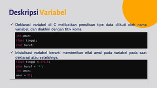 Dasar-Dasar Pemrograman - 5 Struktur I/O | PPT
