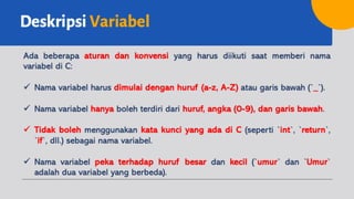 Dasar-Dasar Pemrograman - 5 Struktur I/O | PPT