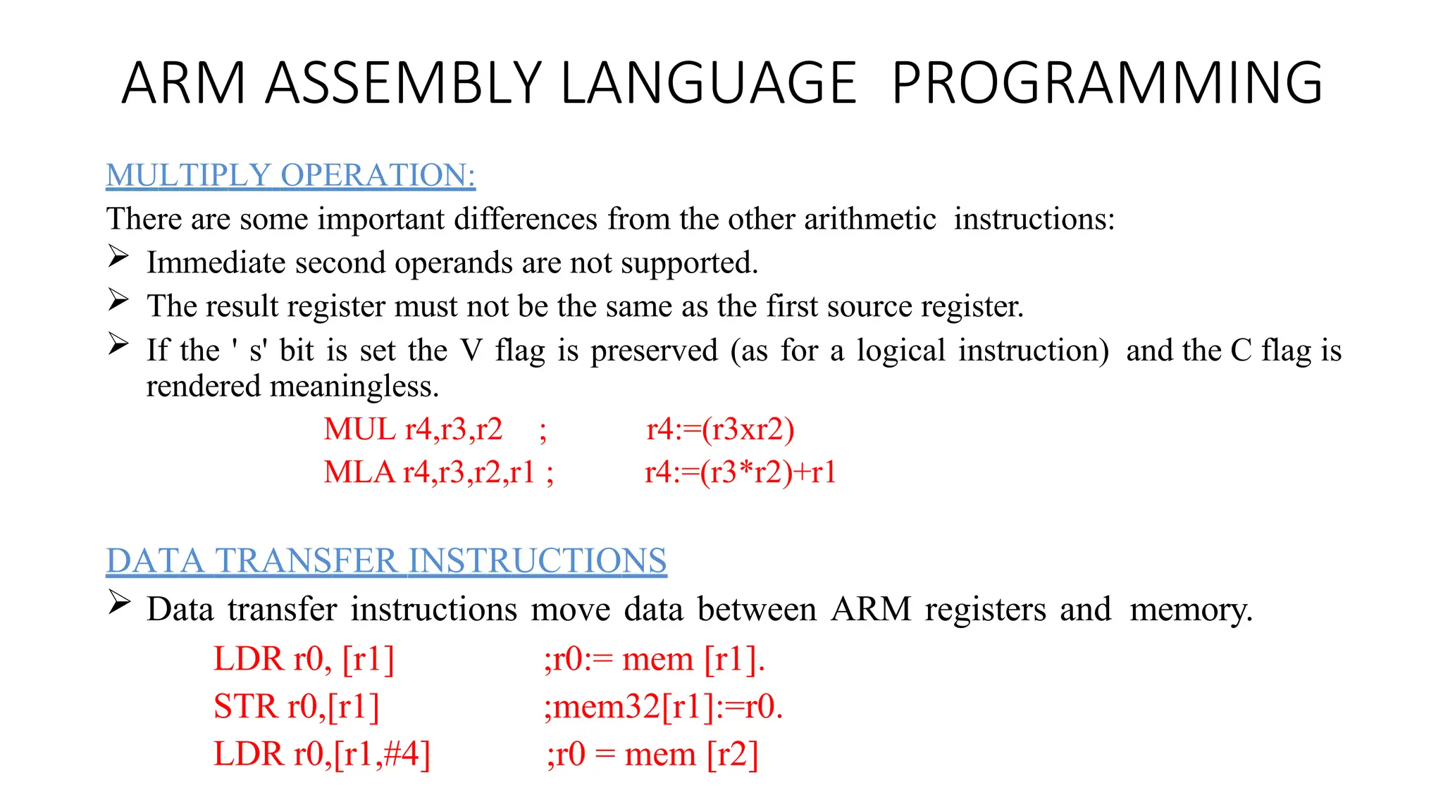 5. Data Processing Instruction for embedded system.pptx