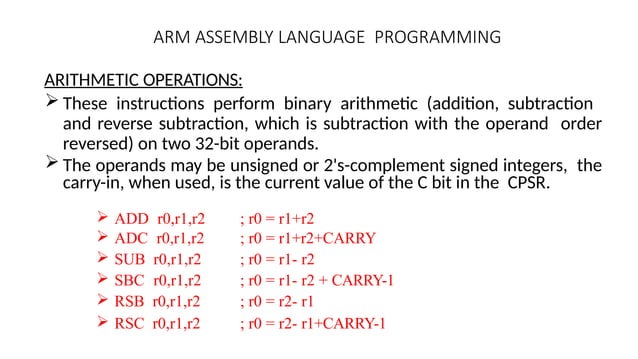 5. Data Processing Instruction for embedded system.pptx
