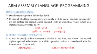 5. Data Processing Instruction for embedded system.pptx