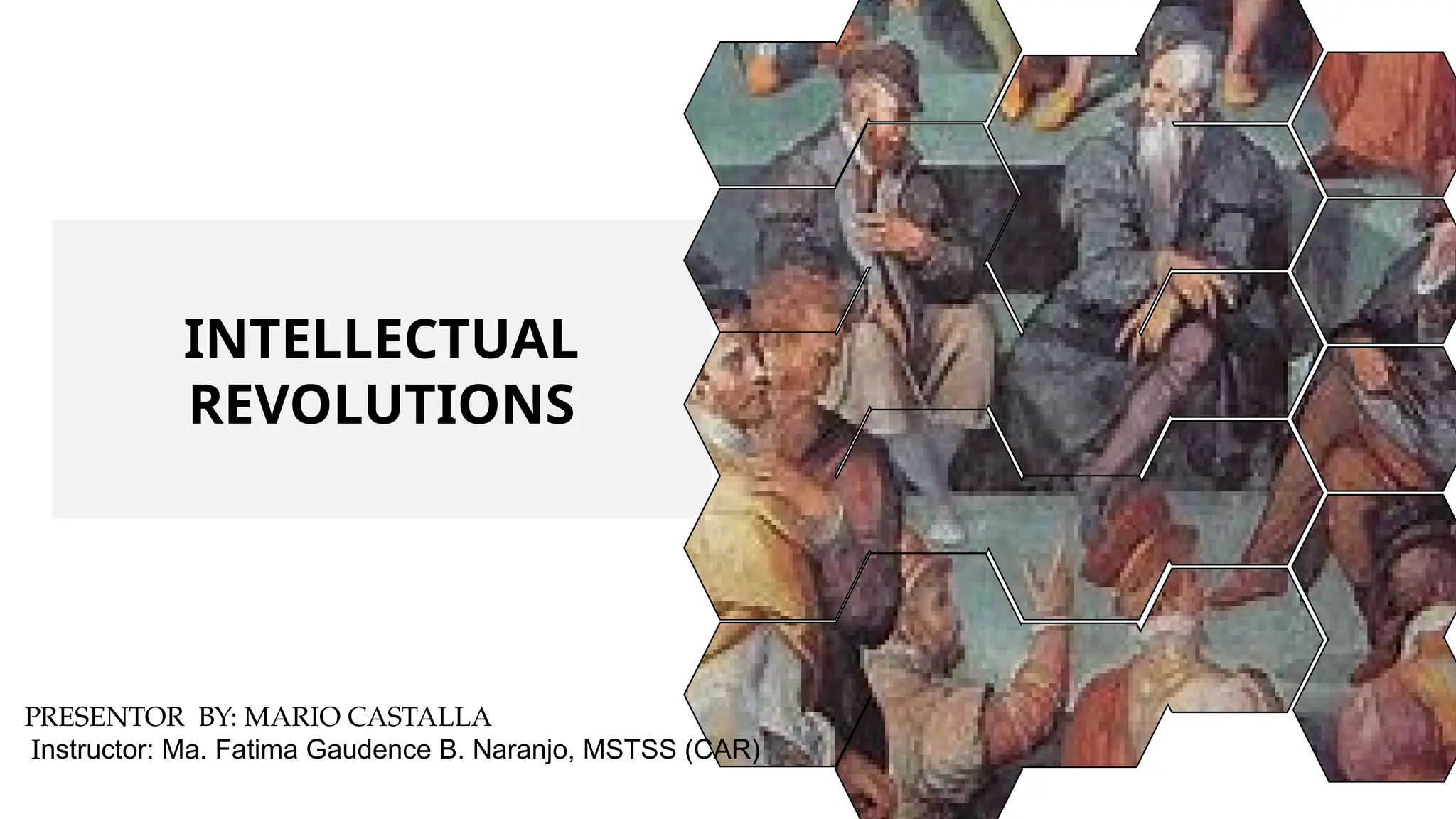 Intellectual revolution advances modern science and scientific thinking ...