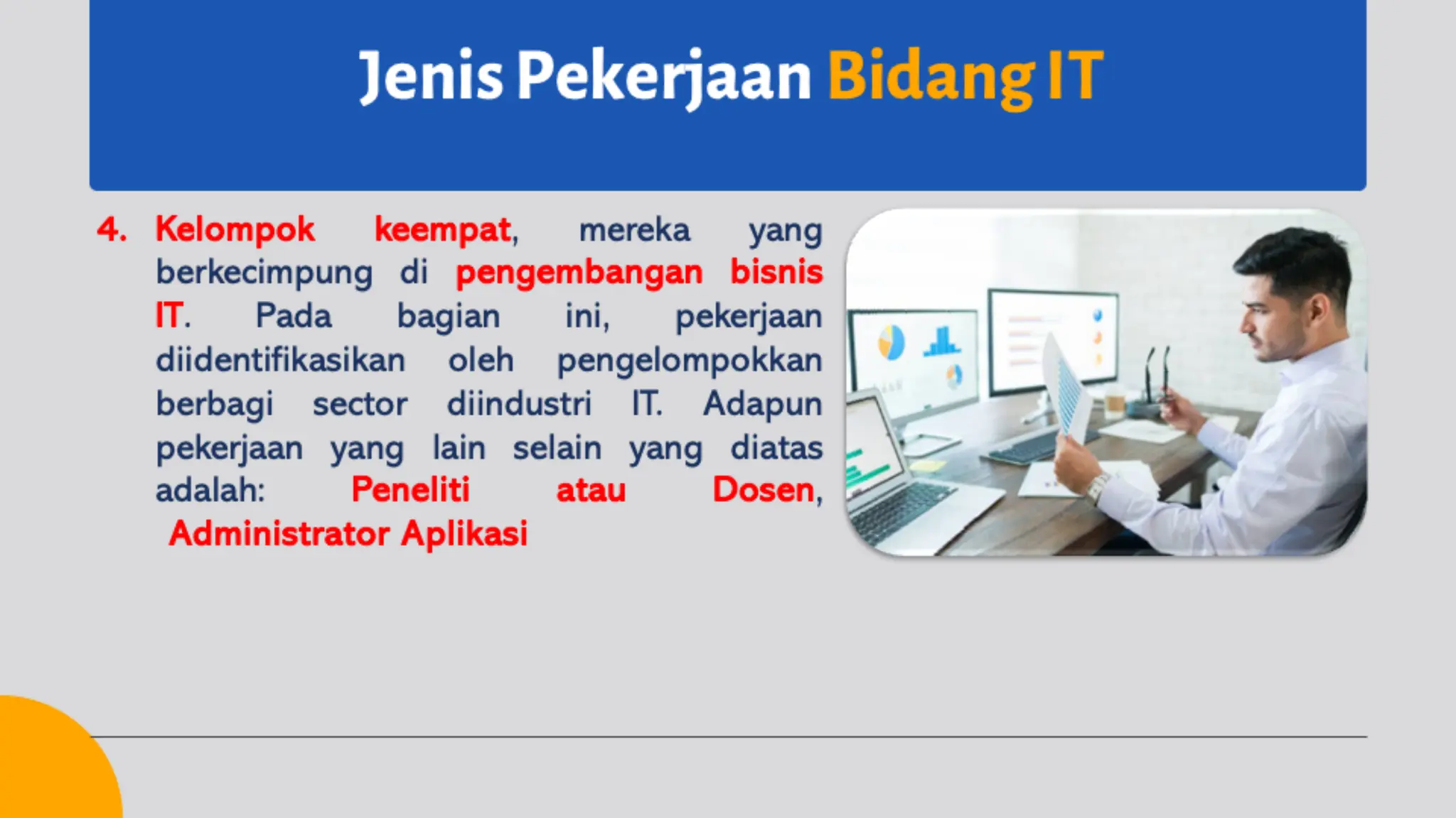 Etika Profesi TI - 5 Profesional Kerja Bidang TI | PDF