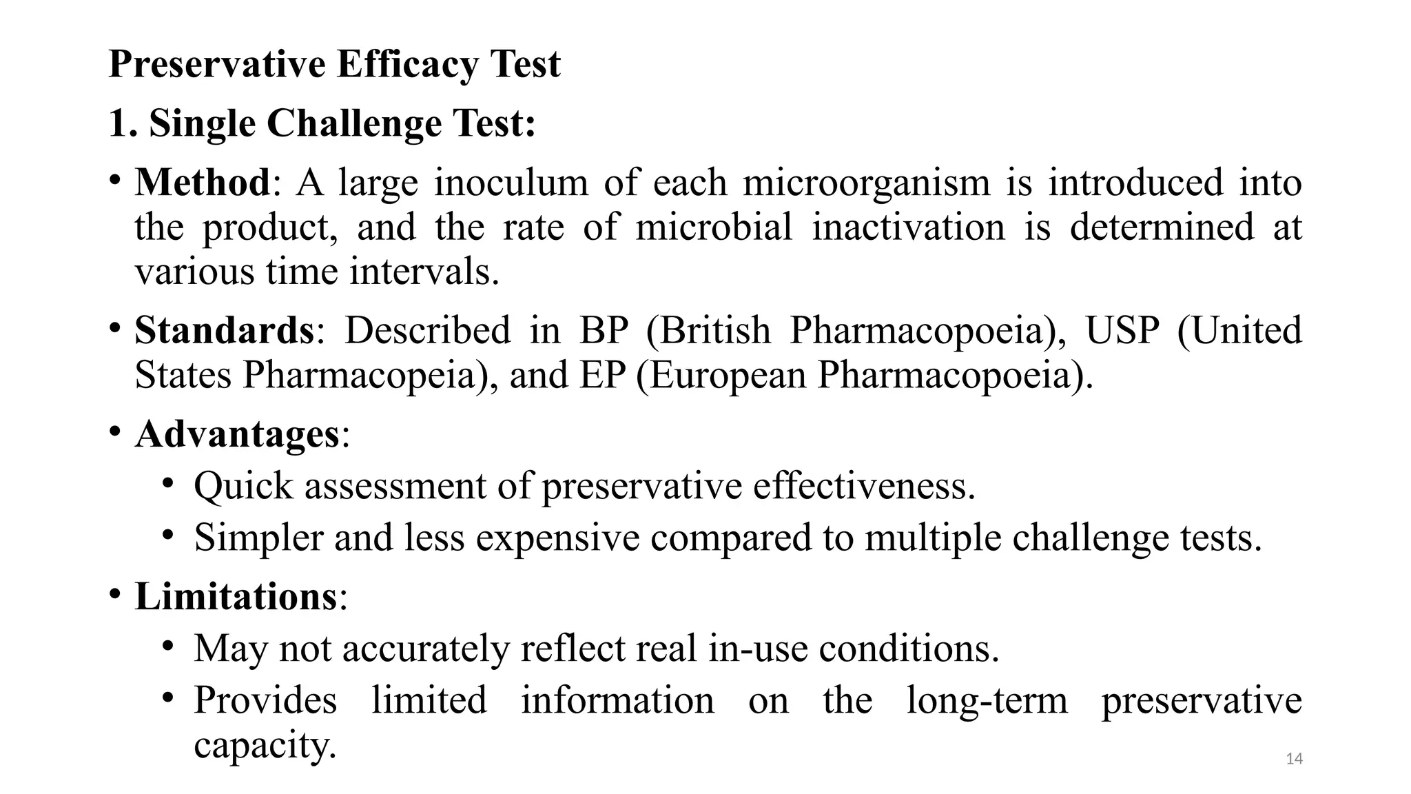 Preservation of Pharmaceutical Products and microbial contamination | PPTX