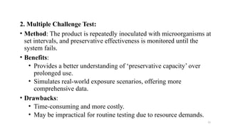 Preservation of Pharmaceutical Products and microbial contamination | PPTX