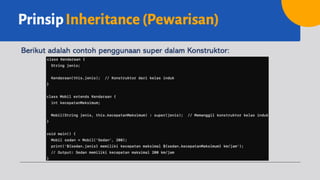 Pemrograman Aplikasi Mobile - 5 Pemrograman Berorientasi Objek | PDF