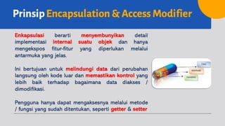 Pemrograman Aplikasi Mobile - 5 Pemrograman Berorientasi Objek | PDF