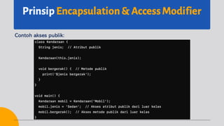 Pemrograman Aplikasi Mobile - 5 Pemrograman Berorientasi Objek | PPT