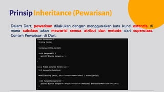 Pemrograman Aplikasi Mobile - 5 Pemrograman Berorientasi Objek | PDF