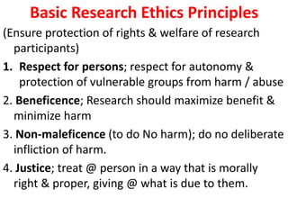 5. Principles of health research and methods | PPT