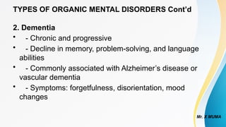 5.jsjehsosb ORGANIC MENTAL DISORDERS.pptx