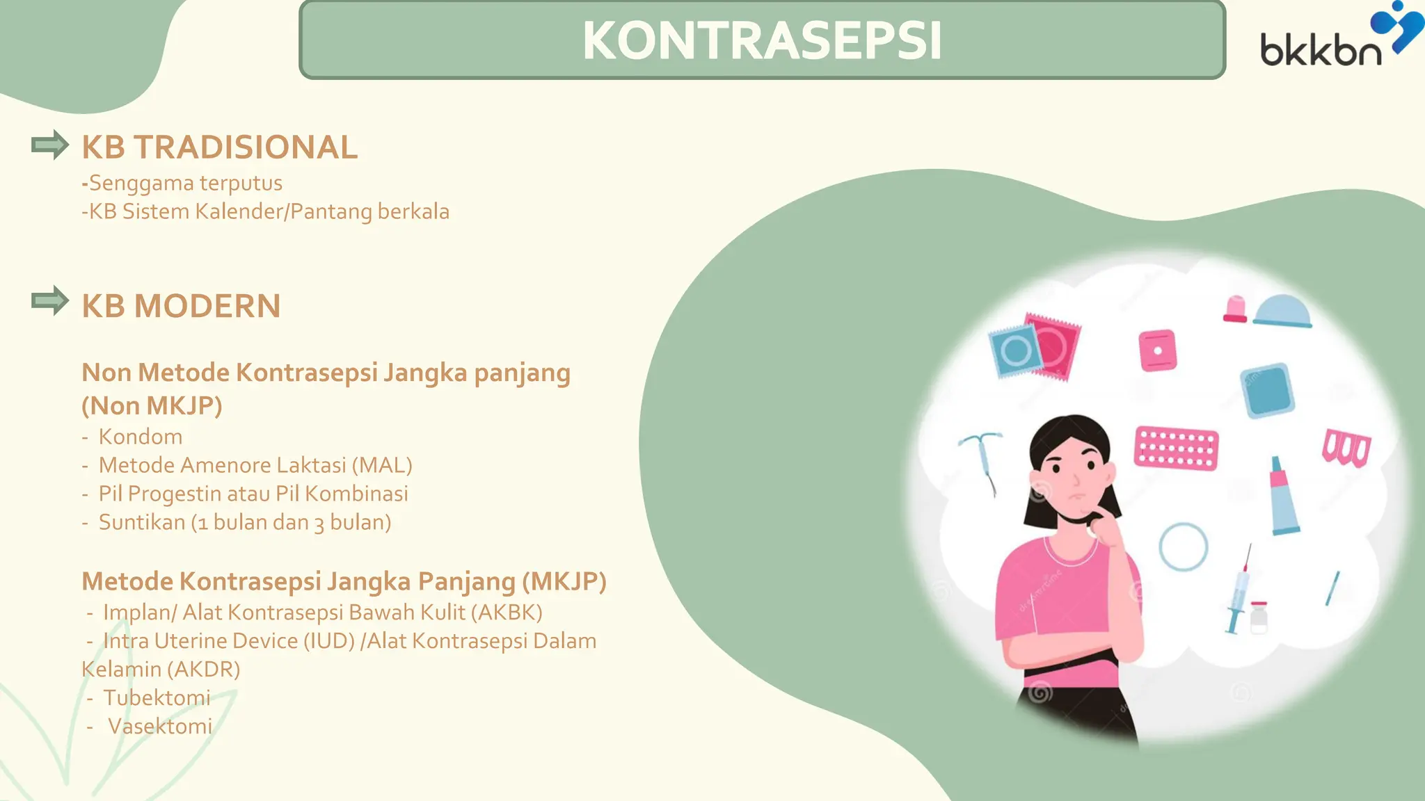 5. KONTRASEPSI materi bangga kencana bkkbn | PDF
