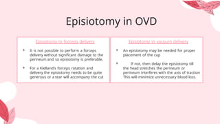 5.Operative and instrumental Vaginal Delivery. OBGYN | PPTX