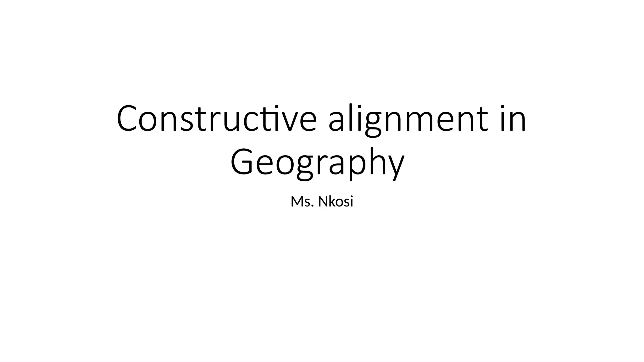 5. Constructive alignment...........pptx