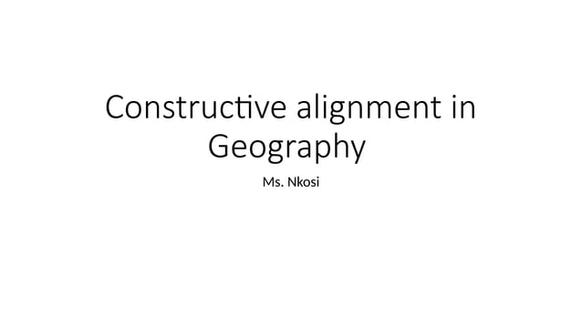 5. Constructive alignment...........pptx