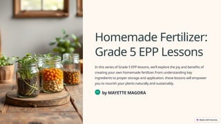 5. EPP 2ND QUARTER W-4.pptx SA FILIPINO G | PPTX