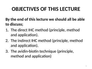 5. Detection methods in IHC. Direct and indirect | PPTX | Medical Health