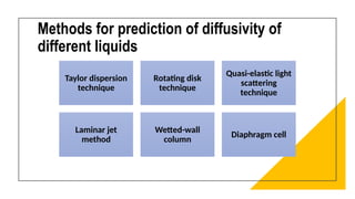 Liquid Phase Difusibilty Mass Transfer.pptx