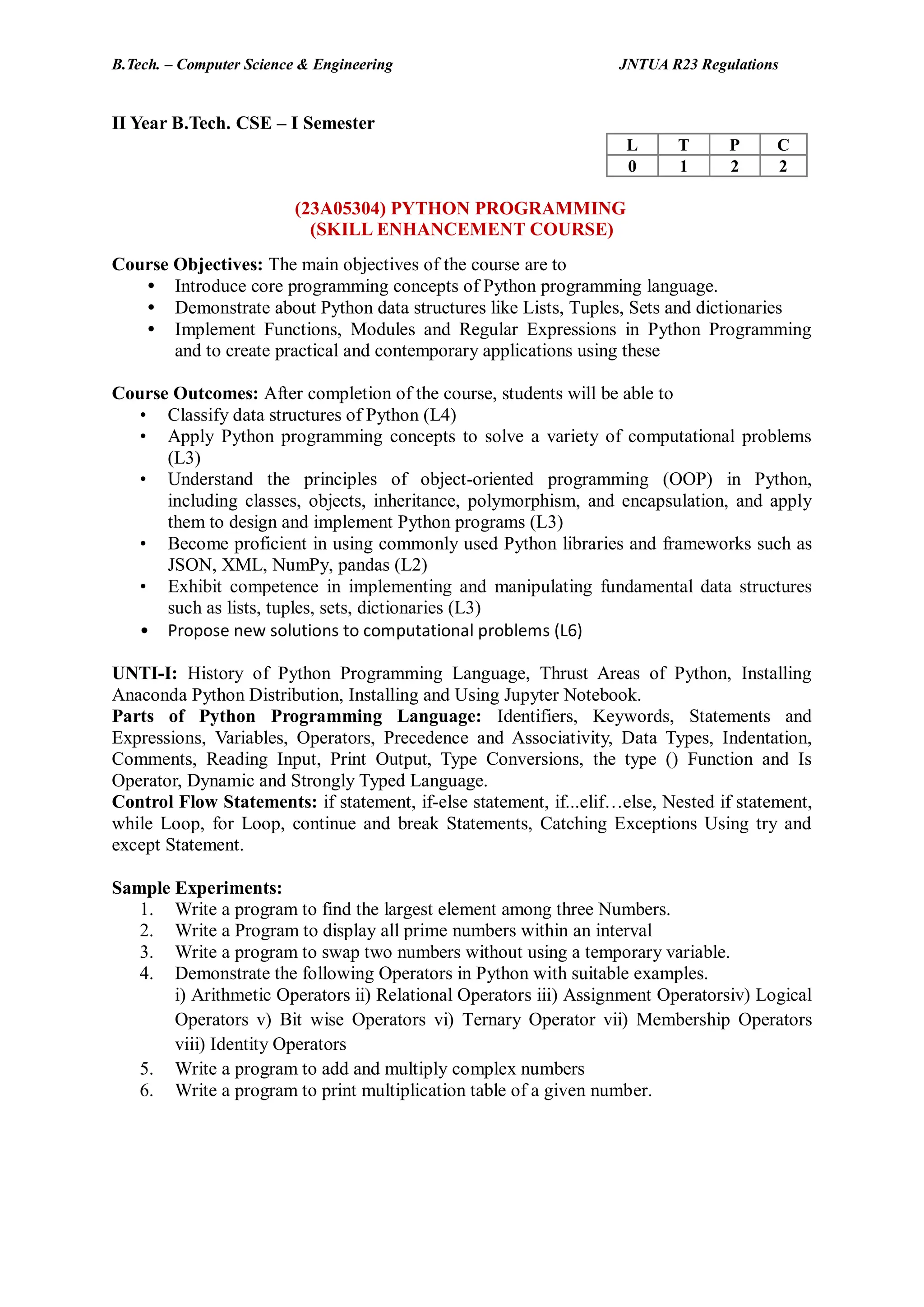 5.-JNTUA-B.Tech_.-CSE-R23-I-II-Year-Course-Structure-and-Syllabus.pdf