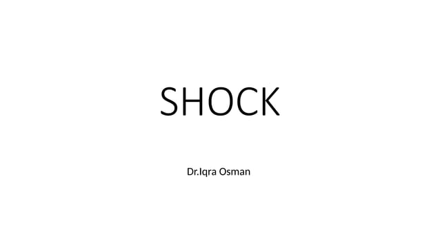 5.MATERNAL SHOCK by Dr. Iqra Osman .pptx