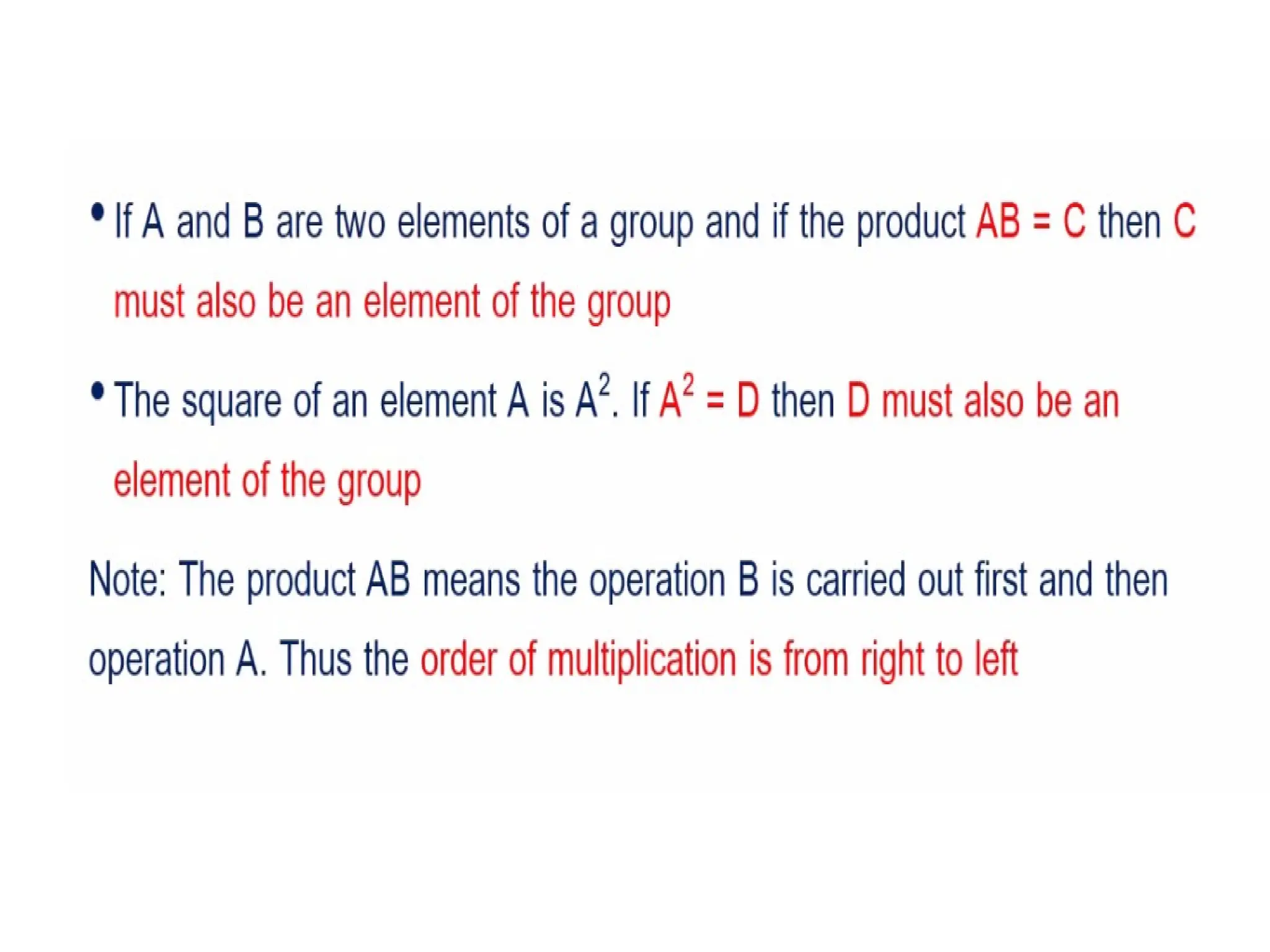 5. GROUP AXIOMS , ABELIAN GROUPS, GROUP MULTIPLICATION TABLES.pptx