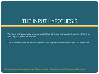 5. Krashens theory of language learning.ppt