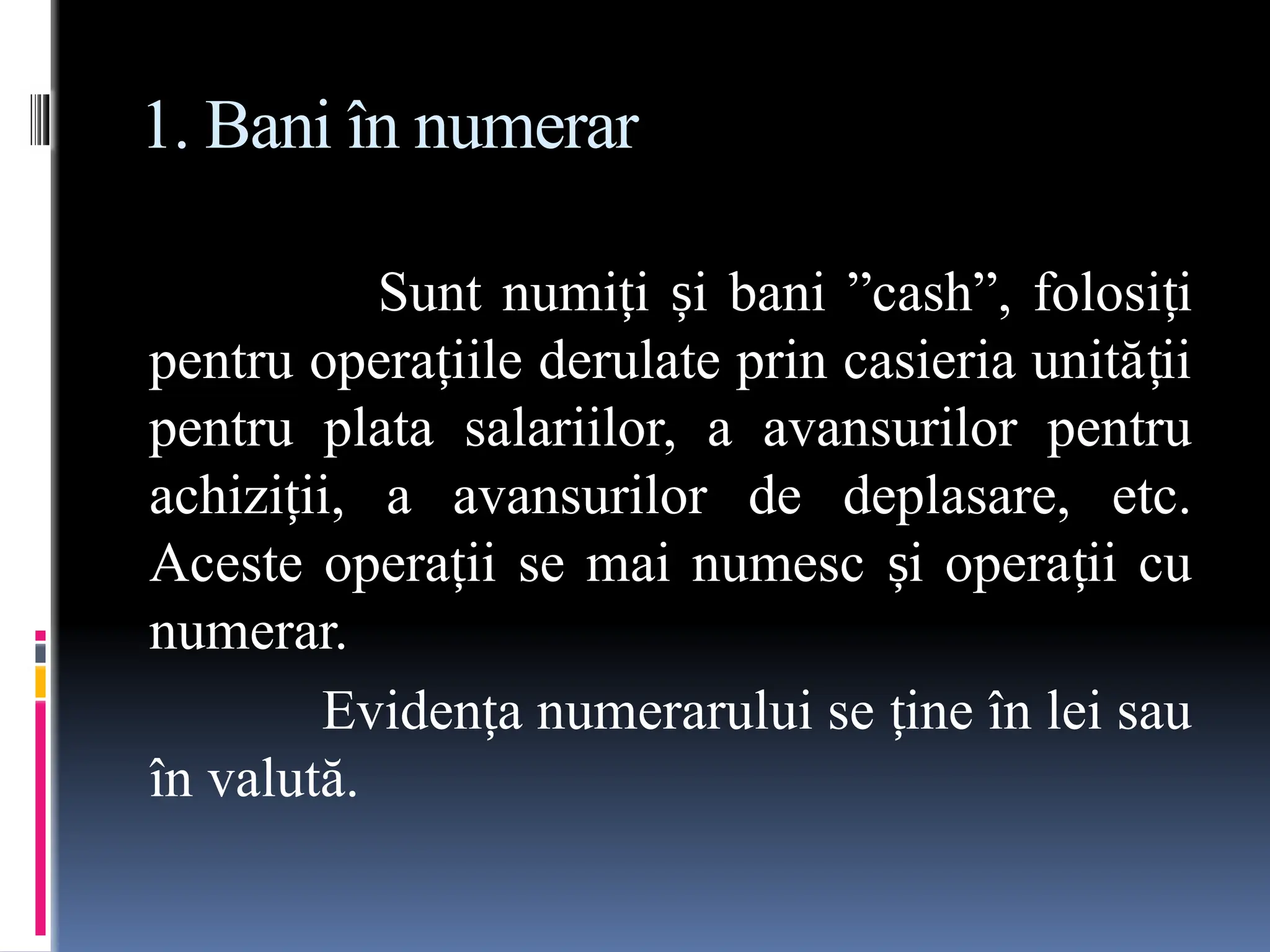 5. Active circulante Modulul Bazele contabilității | PPTX