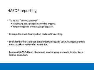 5. Study STUDI KEMAMPUAN OPERASI DAN BAHAYA HAZOPS.ppt