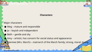 Navigating Little women by Louisa May Alcott | PPTX