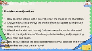 Navigating Little women by Louisa May Alcott | PPTX