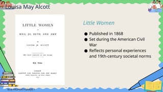Navigating Little women by Louisa May Alcott | PPTX