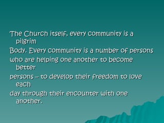 5. Communication and Love in the Community.ppt