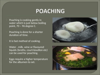 METHODS OF COOKING-INTERNATIONAL INSTITUTE OF HOTEL MANAGEMENT | PPT