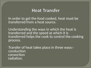 METHODS OF COOKING-INTERNATIONAL INSTITUTE OF HOTEL MANAGEMENT | PPT
