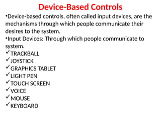 5.Device-Based Controls.pptx notes in detail | PPT