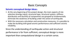 Seismic Conceptual Design in Civil Engineering | PDF