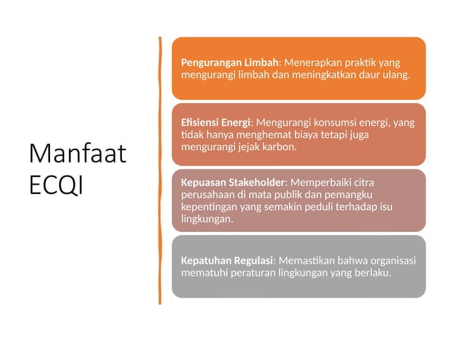 Environment Continuous Quality Improvement | PPT