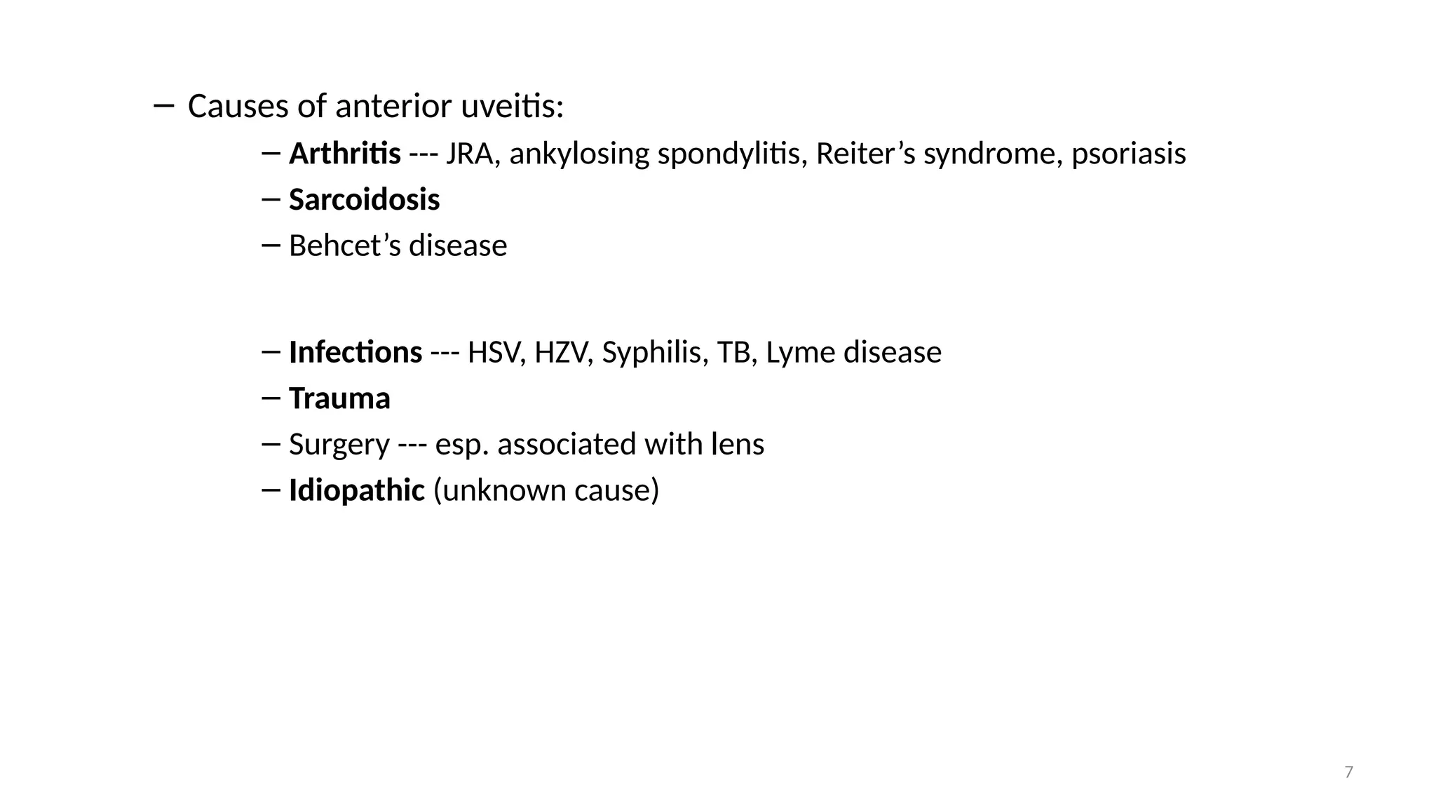 5 Uveitis 2 3 Presentation Of Pptx
